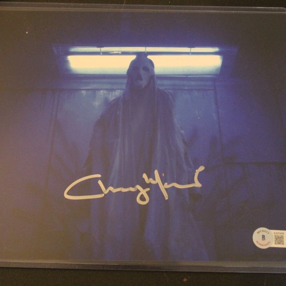 Other | Chaney Morrow Signed 8x1 Photo Ghost Haunt Bam Horror Beckett ...